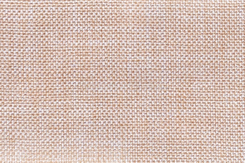Beige Background from Soft Upholstery Textile Material, Closeup. Fabric ...