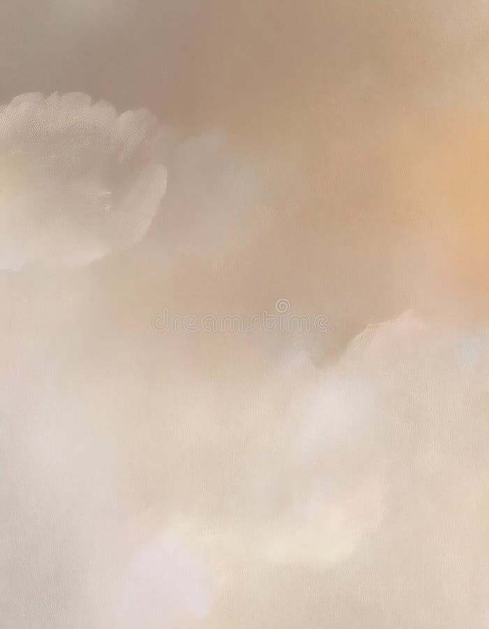 Beige Textured Background with Brush Strokes Creating an Impression of ...