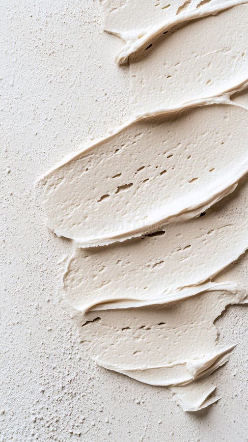 Beige Textured Cream Spread on Rough Surface Stock Photo - Image of ...