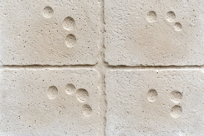 Beige Textured Wall with Recessed Circle Pattern Stock Illustration ...