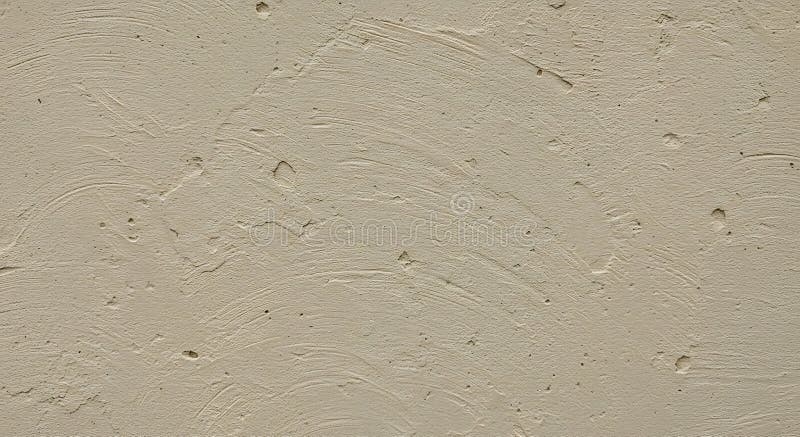 Beige Textured Wall with Visible Brush Strokes and Small Indentations ...