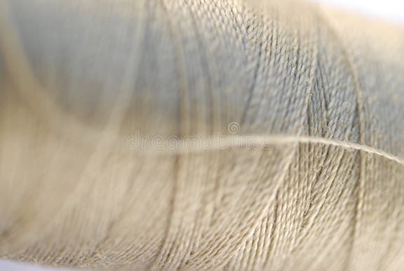 Beige thread stock image. Image of macro, close, garment - 3054793