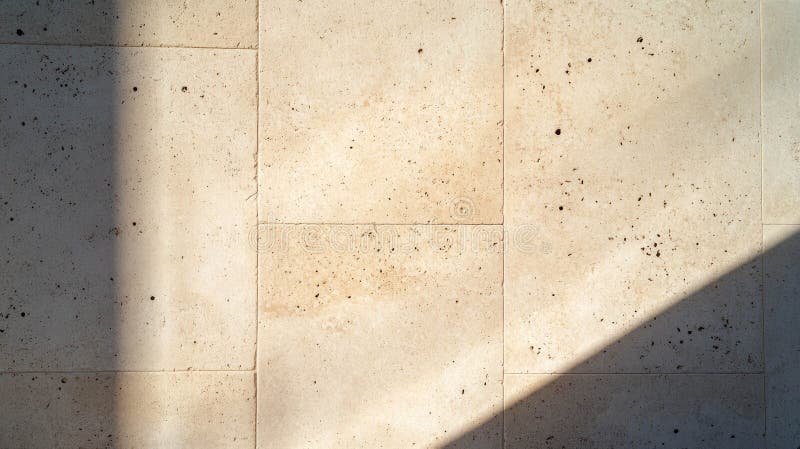 Beige Tile Texture with Concrete Finish and Subtle Shadows for ...