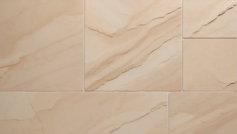 Beige Tranquility: Limestone Pattern Spectrum. AI Generate Stock ...