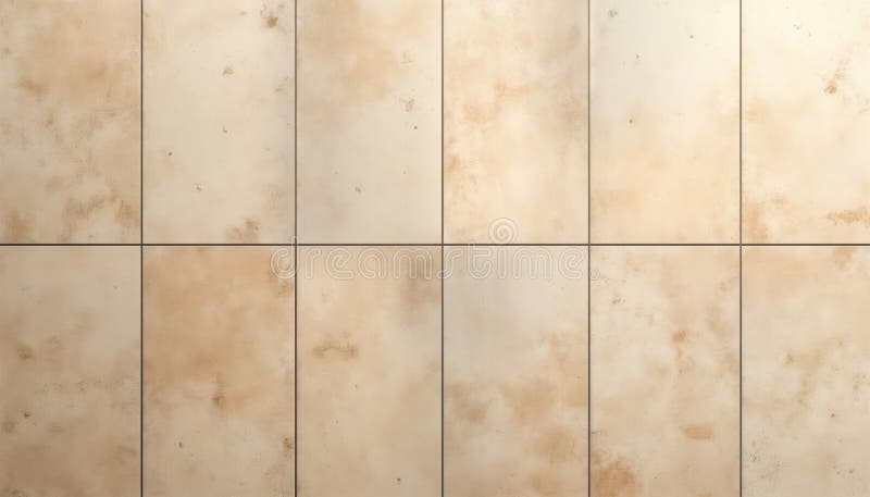 Beige Travertine Tiles Form Smooth Surface. Natural Stone Design. Ideal ...