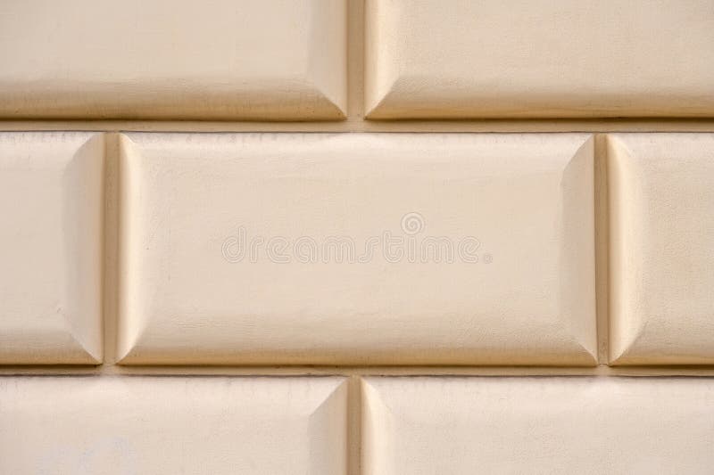 Beige Wall with Rectangle Shapes Stock Photo - Image of wall, beige ...