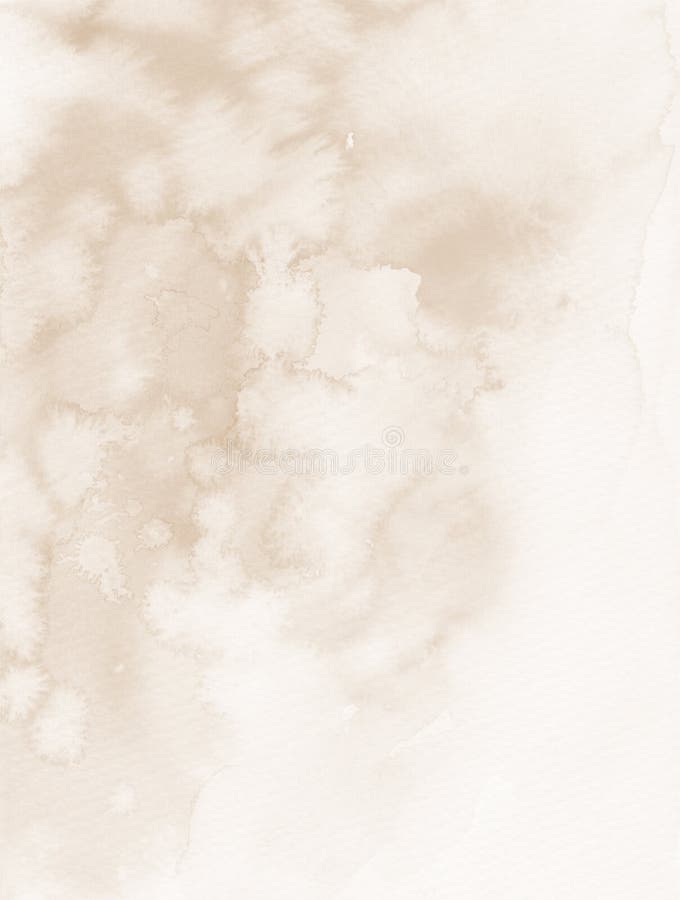 Beige Watercolor Background Stock Illustration - Illustration of ...