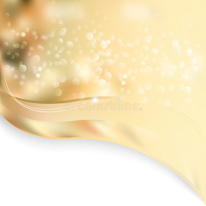 Beige Wave Folder Background Beautiful Elegant Illustration Stock ...