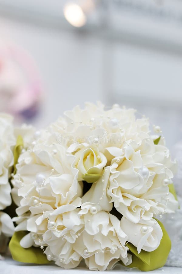 Beige wedding bouquet stock image. Image of married, bunch - 30801091