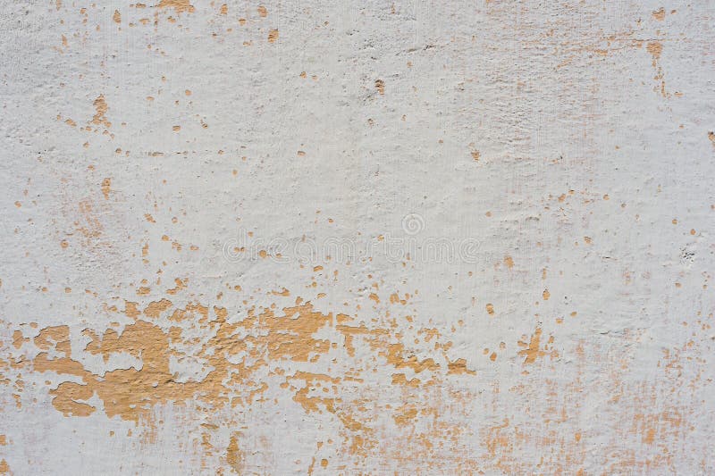 Beige-white Textured Background of Multi-layer Flaking Paint on the ...
