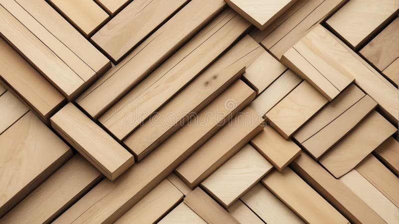 Beige Wood Theme Vintage Striped Diagonal Lines and Blocks Pattern ...