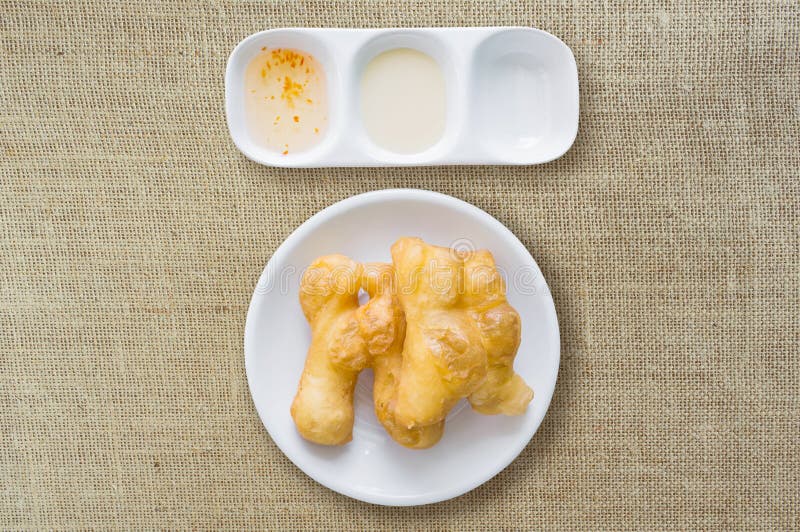 Lait Chinois De Beignet Et De Soja Photo stock - Image du nourriture ...