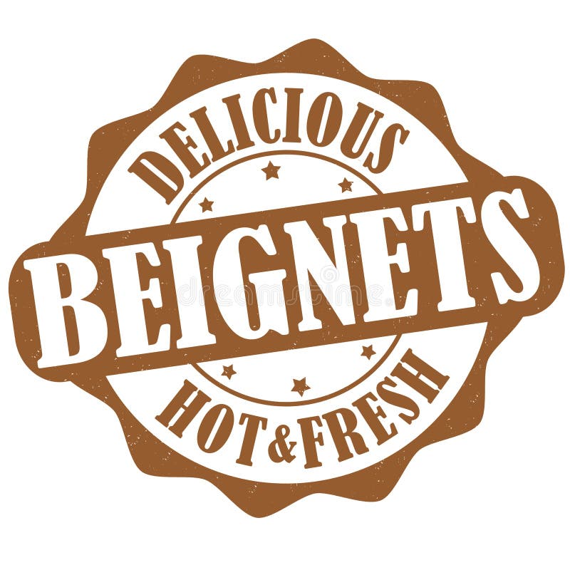 Beignets Label Stock Illustrations – 9 Beignets Label Stock ...