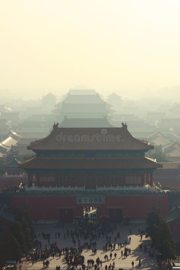 Beijing Air Pollution editorial photography. Image of environmental ...