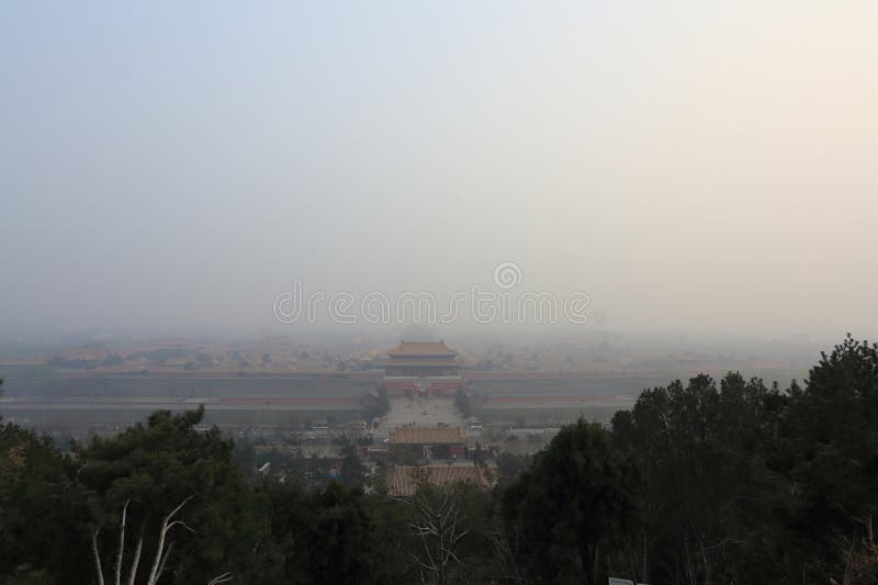Beijing Air Pollution editorial stock photo. Image of chinese - 39291313