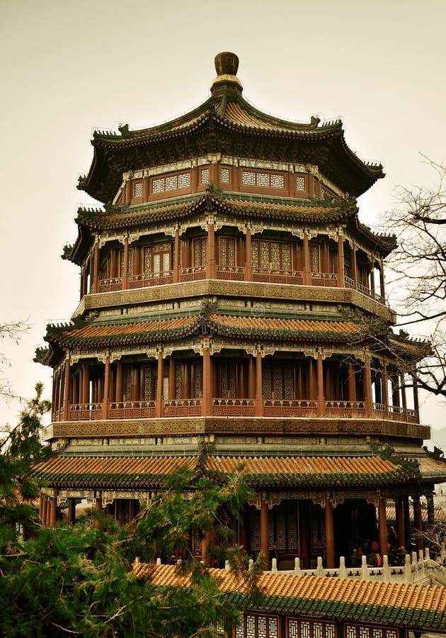 Beijing Ancient Architecture Stock Photo - Image of summer, china: 39678714