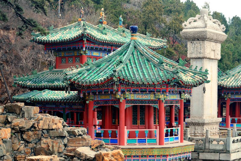 Asian Chinese Classic House Ancient Architecture China Editorial ... Asian Chinese Classic House Ancient Architecture China Editorial ...