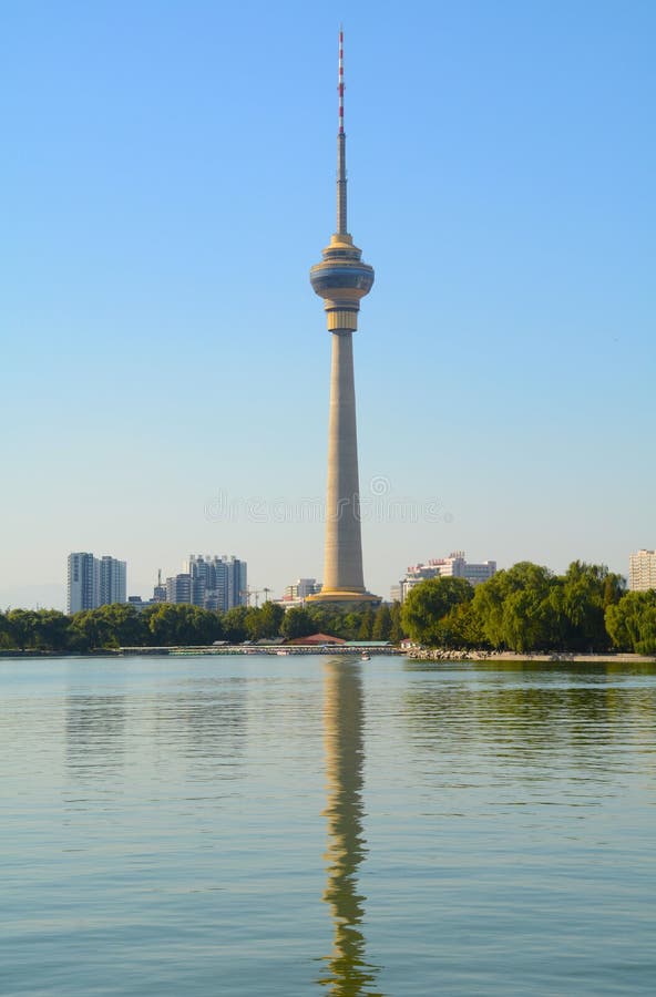 Beijing CCTV Tower editorial stock photo. Image of modern - 39149873