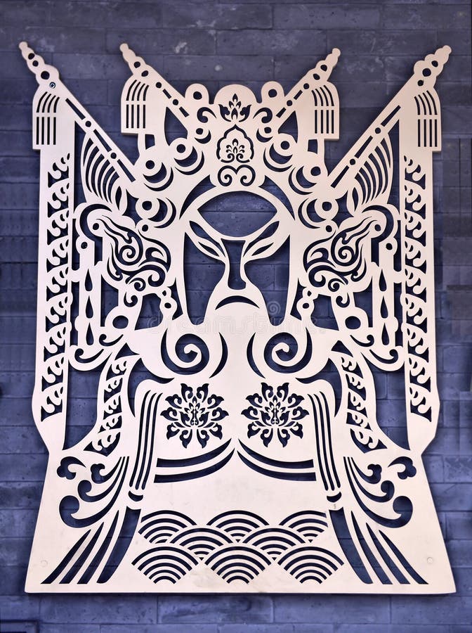 Beijing, China Ancient Drama Characters Stock Image - Image of beijing ...