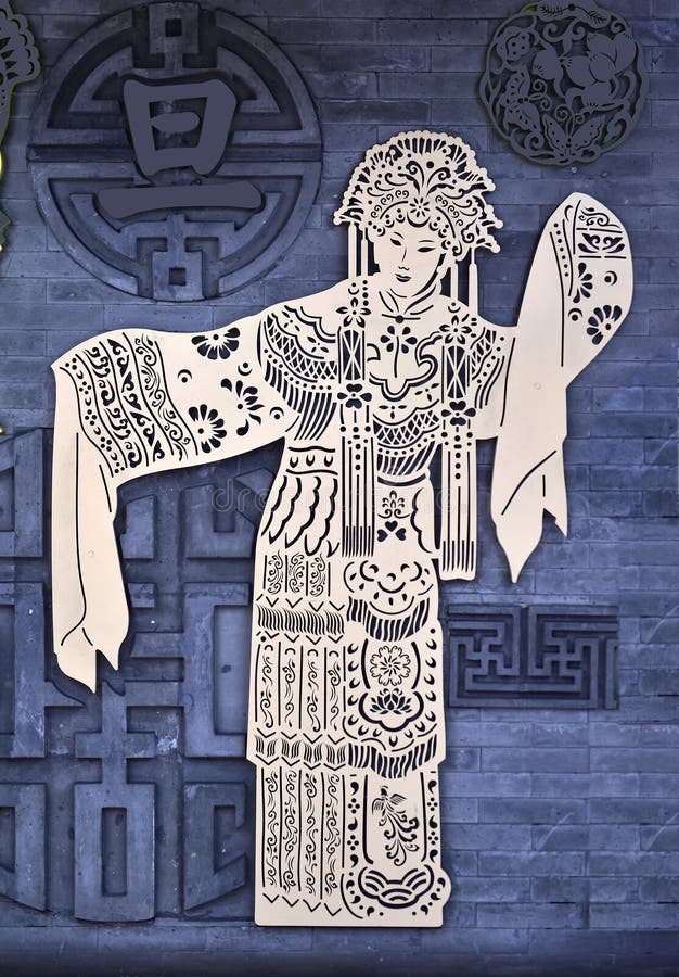 Beijing, China Ancient Drama Characters Stock Photo - Image of facebook ...