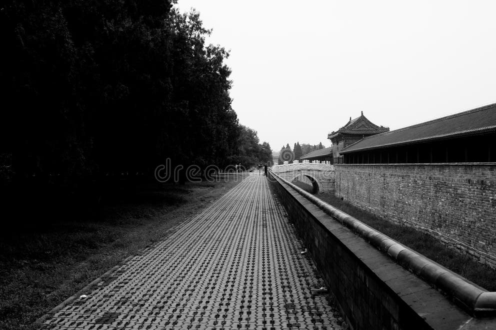 Beijing, China, 14.07.2010 stock image. Image of brick - 375381069