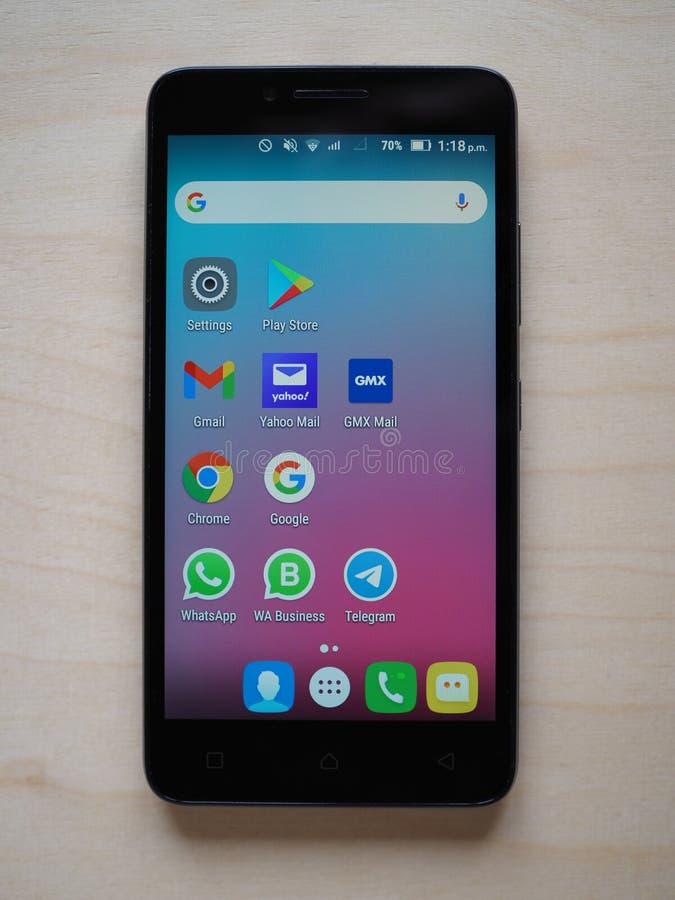 BEIJING - DEC 2020: Lenovo Android Smartphone Editorial Stock Photo ...