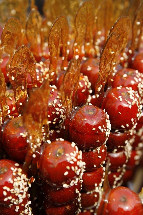 Sugar-coated Hawthorn String Stock Photo - Image of sweet, haws: 13402900