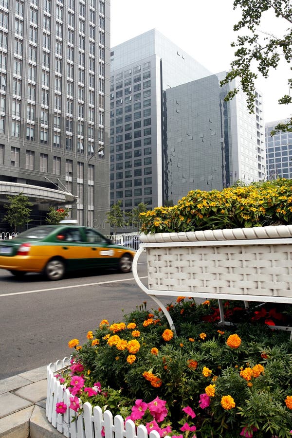 Beijing Financial Street. stock photo. Image of history - 5980628