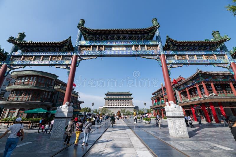 Beijing Gate in China editorial image. Image of beautiful - 172341495