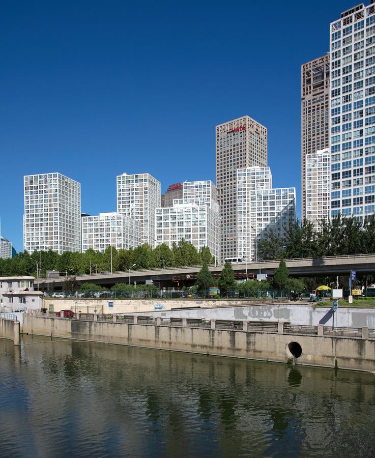 Beijing Guomao Jianwai SOHO Building Complex Editorial Photography ...