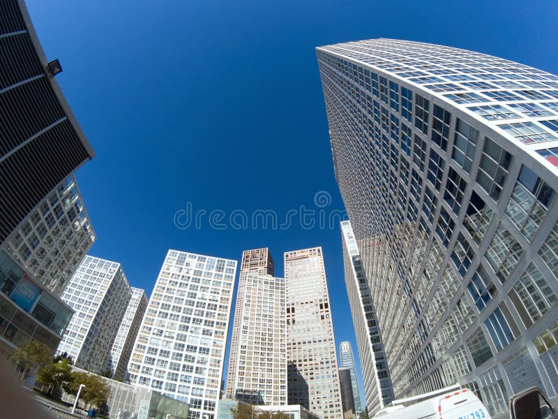 Beijing High-end Office Building Jianwai SOHO Stock Photo - Image of ...