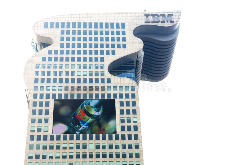 Beijing IBM Building editorial image. Image of beijing - 24658700