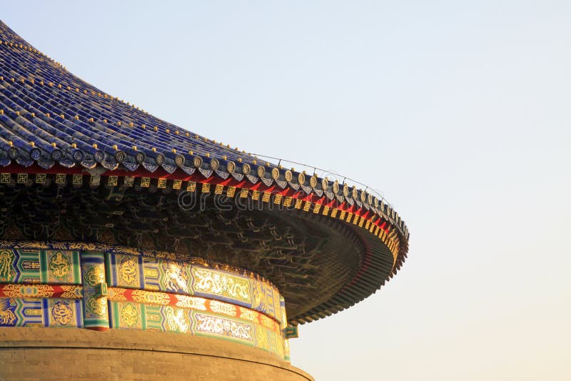 Beijing Imperial Vault of Tiantan Park Editorial Image - Image of eaves ...