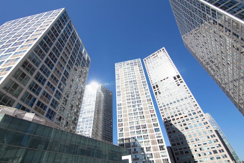 Beijing Jianwai SOHO Office Building Under the Blue Sky Editorial Stock ...