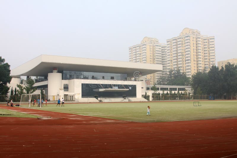 Beijing Language and Culture University Gymnasium Editorial Image ...