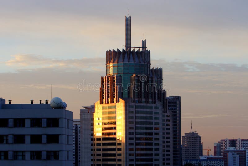 Beijing morning stock photo. Image of beijing, china, clouds - 4515424