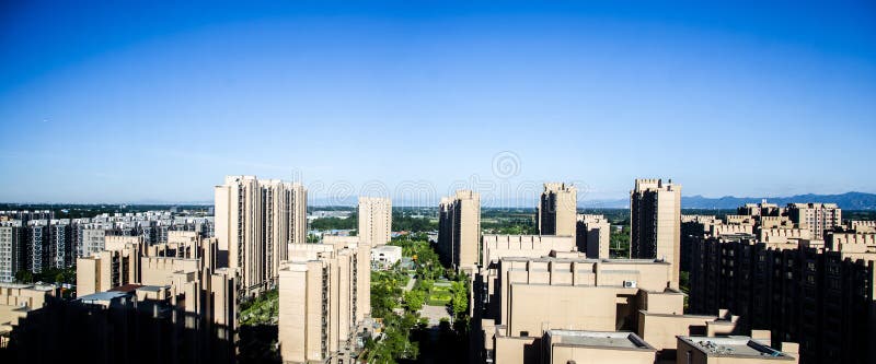 Beijing morning stock image. Image of construction, downtown - 19754941