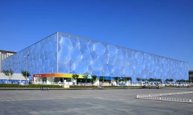 Beijing National Aquatics Center Water Cube Editorial Photo - Image of ...