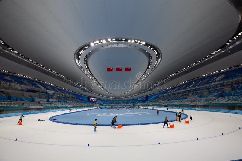 Beijing National Speed Skating Oval, China Editorial Stock Photo ...