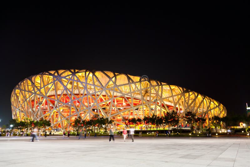 Beijing National Stadium editorial photo. Image of exterior - 20784806
