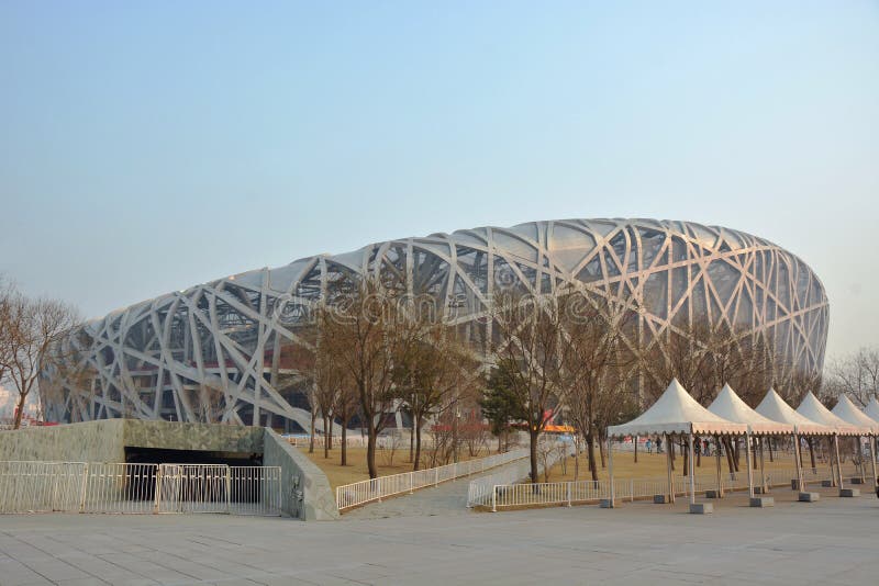 Beijing National Stadium editorial stock photo. Image of olympic - 50808758