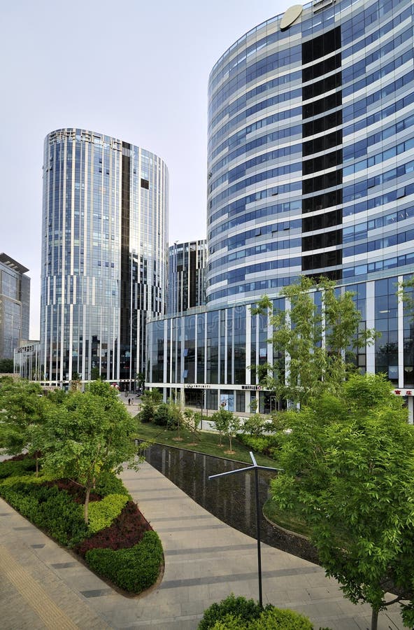 Beijing Office Building Facade Editorial Photo - Image of brand, luxury ...