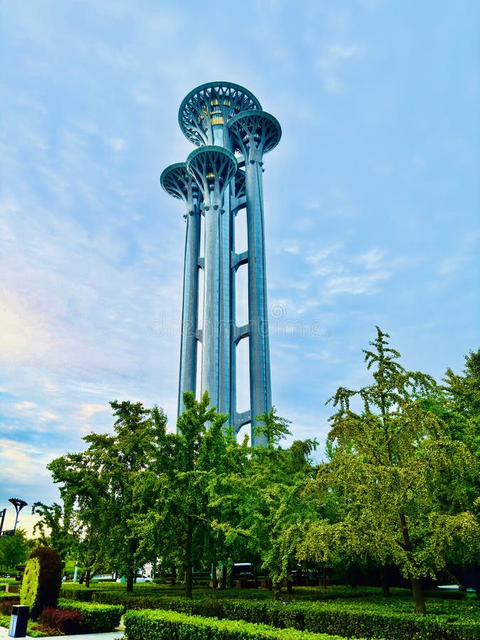 Beijing Olympic Tower Beijing China 30 August,2024 Editorial Photo ...