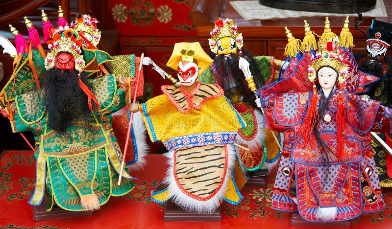 Beijing opera figurine stock photo. Image of doll, ancient - 4350914