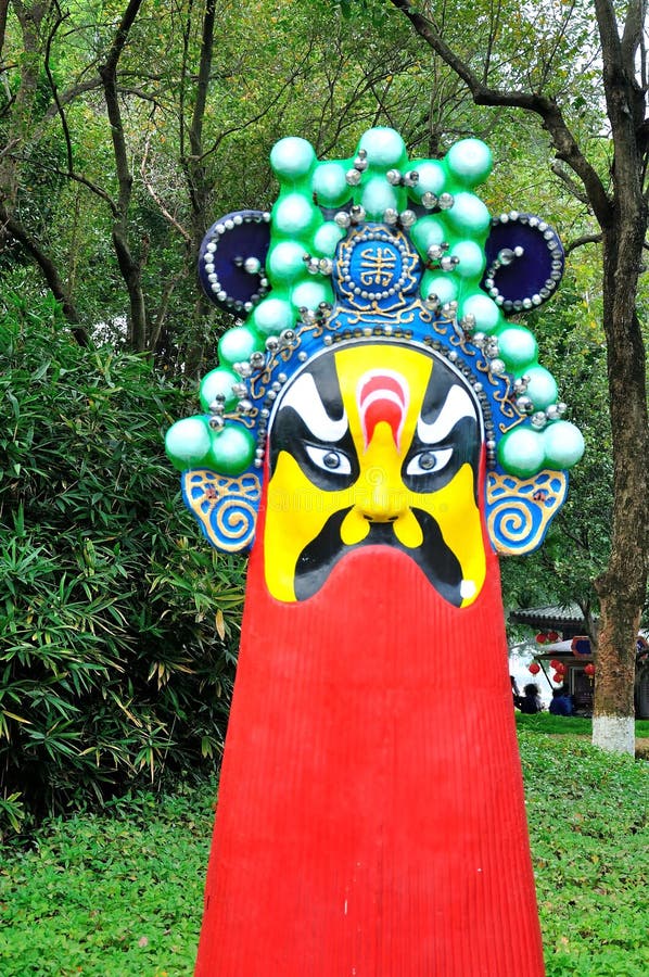 Beijing opera mask stock image. Image of asian, history - 52154149