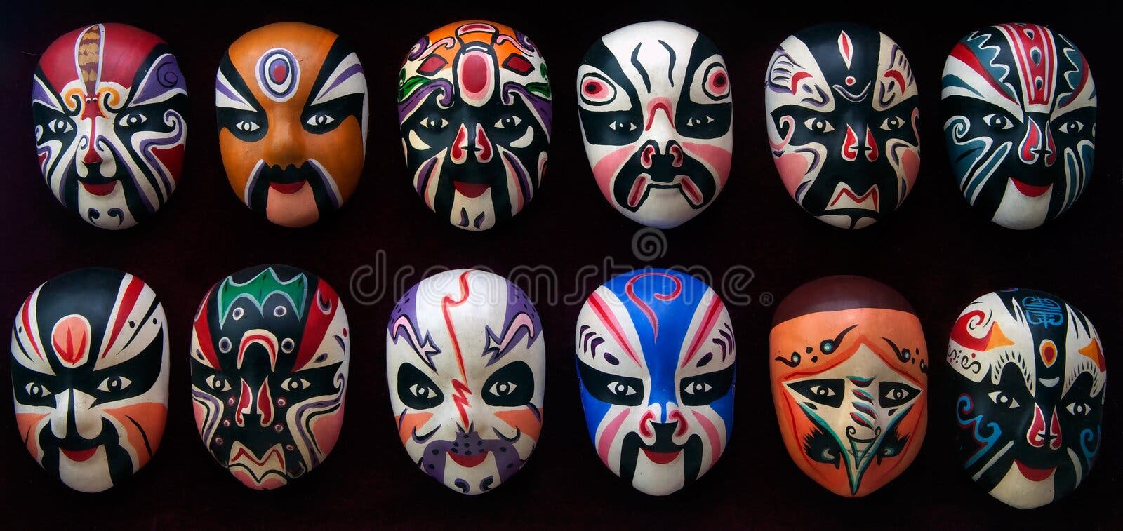 Beijing opera facial mask stock image. Image of design - 36012901
