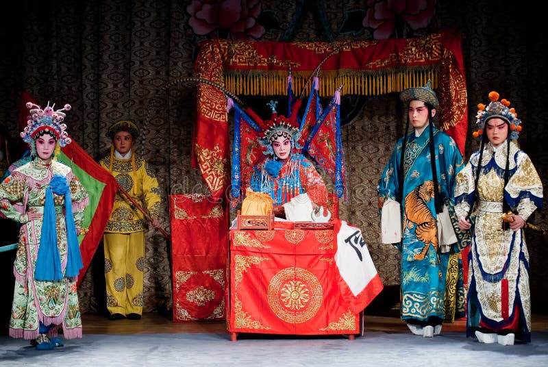 Beijing Opera Mu Guiying Command Editorial Image - Image of east, face ...