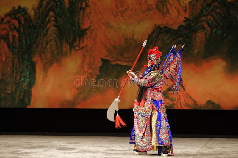 Beijing Opera performance editorial photo. Image of life - 131875856