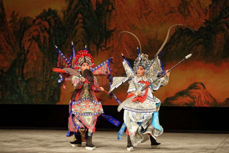 Beijing Opera performance editorial photography. Image of school ...