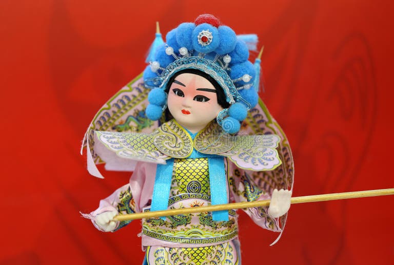 Beijing Opera Puppet stock photo. Image of opera, gift - 36168388